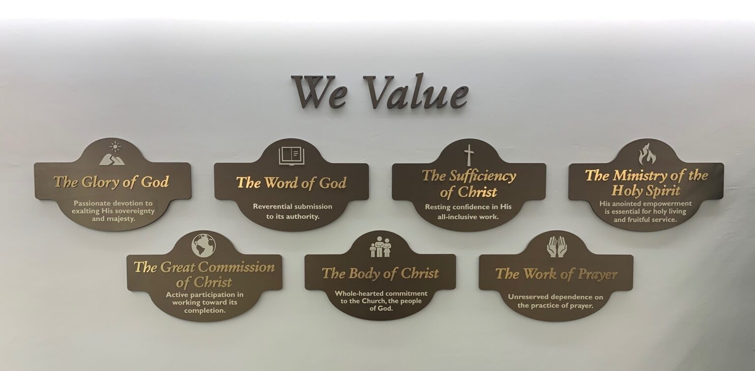 Our Core Values - The Village Church at Shell Point